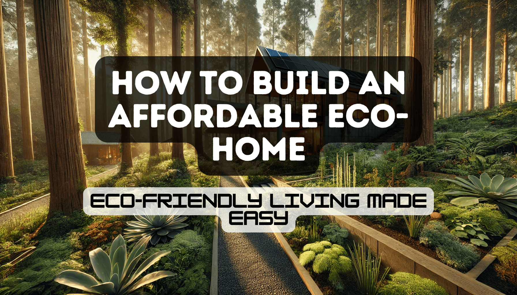 How to Build an Affordable Eco-Home: Eco-Friendly Living Made Easy | Off Grid Starter