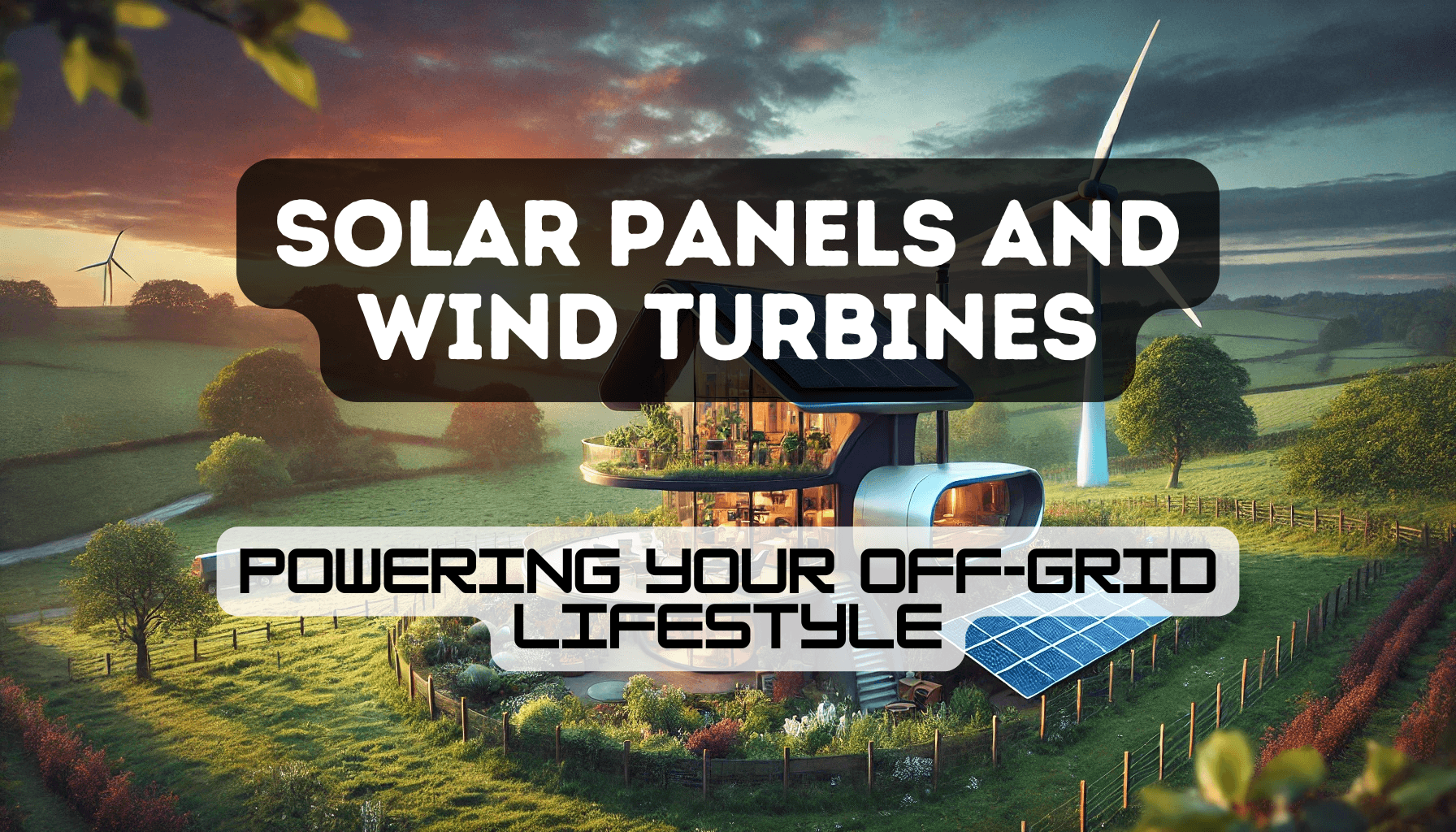 Solar Panels and Wind Turbines: Powering Your Off-Grid Lifestyle | Off ...